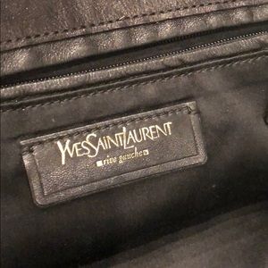 Bags | Authentic Ysl Black Tribute | Poshmark